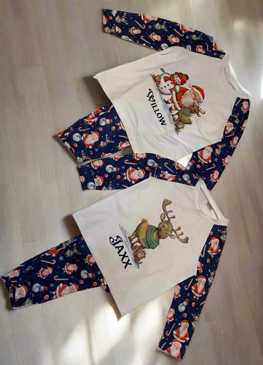 Christmas Dreams sublimation family pyjamas – Beyond blanks