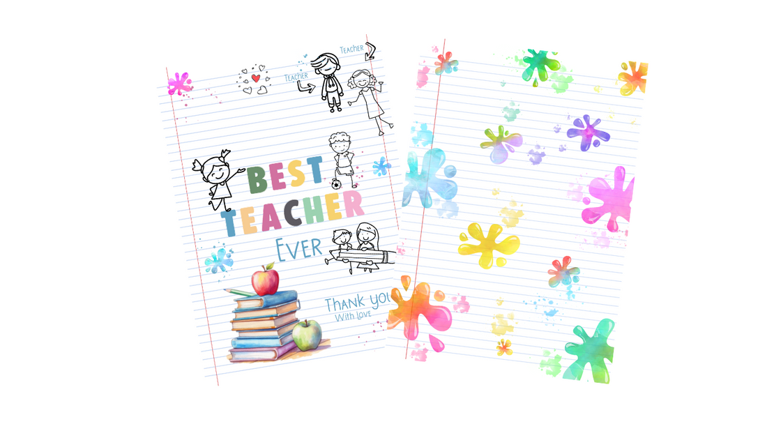 Best teacher A5 notebook – Beyond blanks