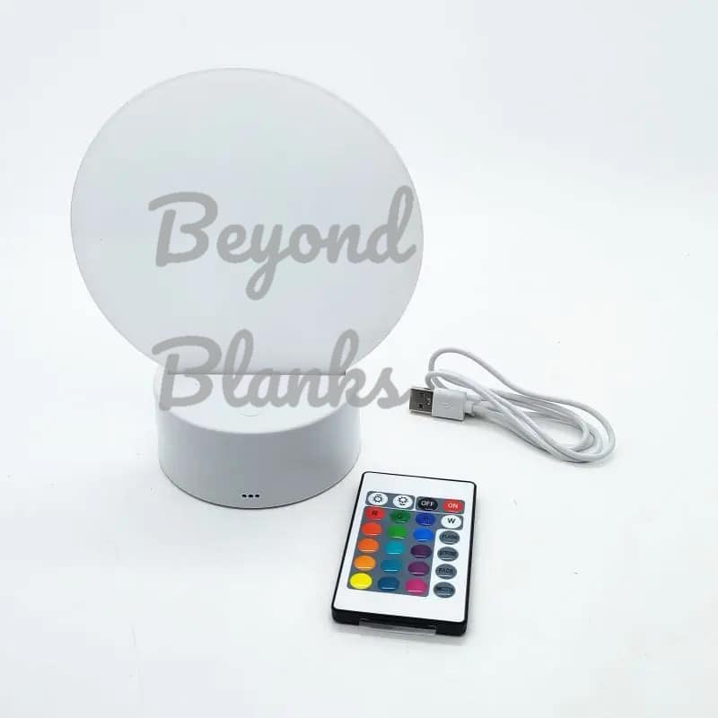 LED sublimation acrylic lights – Beyond blanks